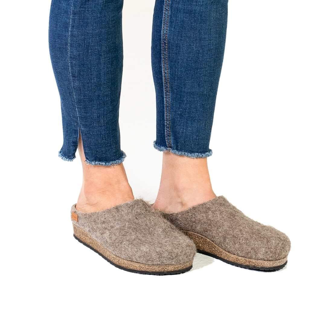 Stegmann Wool Clogs vs. Haflinger Wool Clogs - Slipper Scout
